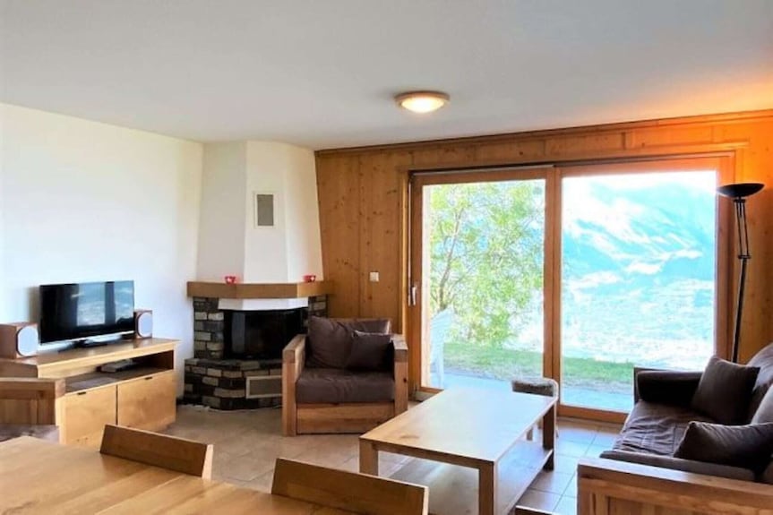 Apartamento En Veysonnaz Para 8 Personas - Sion