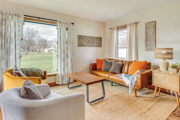 17 Mi To Brookville Lake: Home W/ In-unit Laundry - Connersville, IN