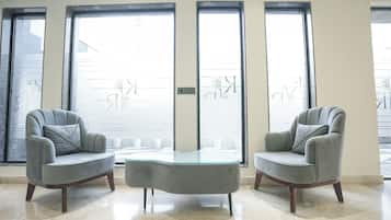 Sala de estar do lobby