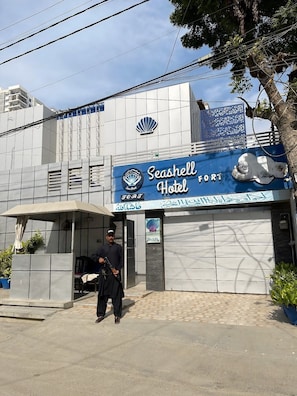 Fachada do alojamento