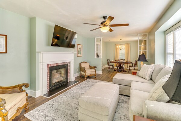 Walk To Chowan University: Dog-friendly Retreat - Murfreesboro, NC