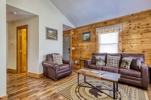 Cabana, 2 quartos | Área de estar