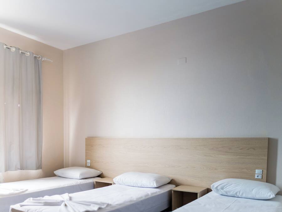 Quarto Triplo Standard | Wi-fi grátis, roupa de cama fornecida