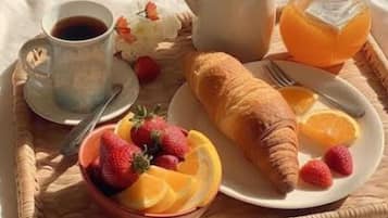 Pequeno-almoço preparado no momento diário (150 INR por pessoa)