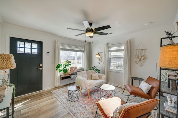 < 3 Mi To Dtwn: Modern Cottage In Greenville! -