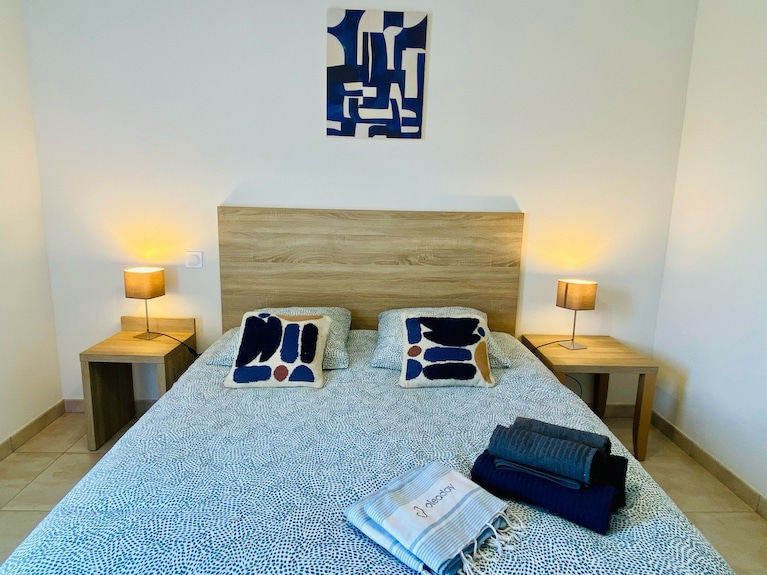 Bonifacio - Jolie Villa 2 Chambres - 4 Personnes - Piscine - Wifi - Les îles Lavezzi