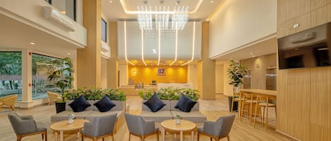 Sala de estar do lobby