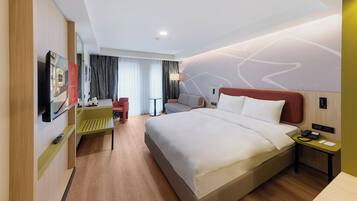 Deluxe King Room | Wi-Fi de cortesia, roupa de cama