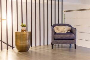 Loft, 1 quarto, varanda | Roupa hipoalergénica, secretária