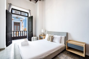 Apartamento, 2 quartos, varanda | Roupa hipoalergénica, com decoração personalizada 