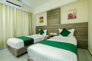 Quarto Twin Clássico | Com decoração personalizada, quartos insonorizados 