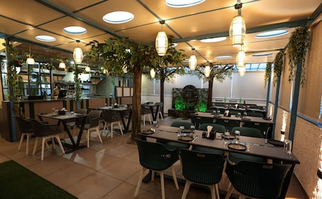 Opções para refeição. Hotel Mountain View