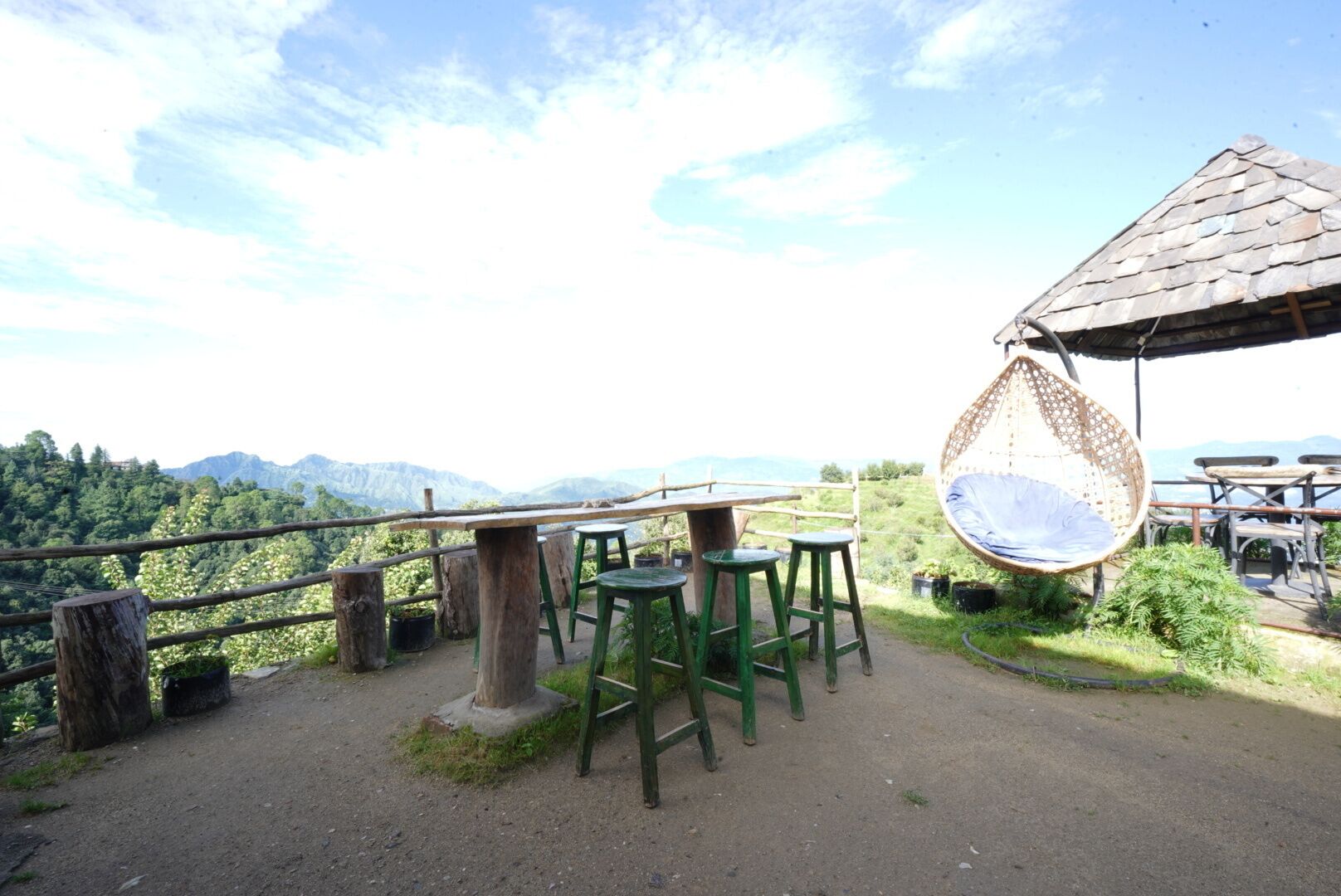 Opções para refeição ao ar livre