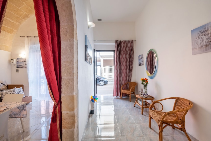 Maison De Vacances 'Villetta Fronte Mare White Beach' Avec Jardin Privé Et Climatisation - Porto Cesareo