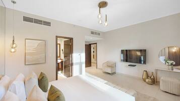 Apartamento de Luxo | 4 quartos, roupa de alta qualidade, camas de colchão pillowtop