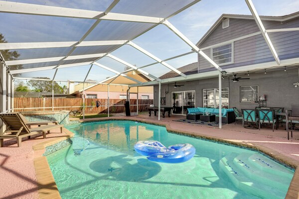 3 Mi To Marina: Riverview Family Home W/ Lanai! - Alafia River State Park, Lithia