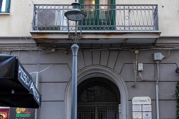 Entrada do alojamento