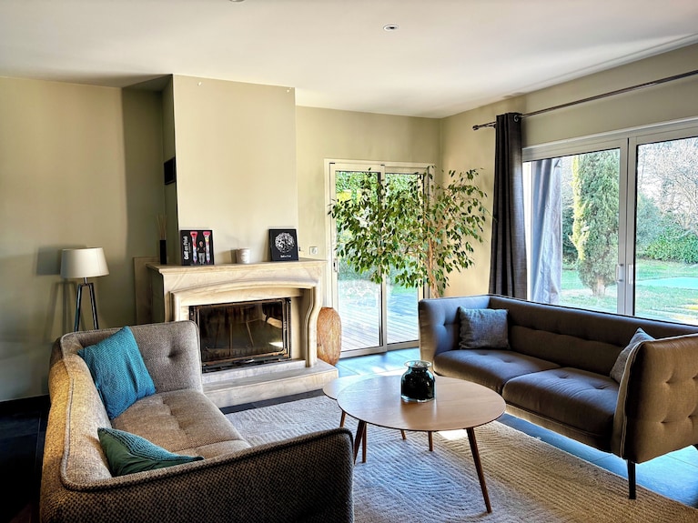 Villa Birdie - Belle Maison Avec Piscine - ibis Lyon Carre De Soie