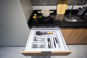 Apartamento básico | Cozinha privada