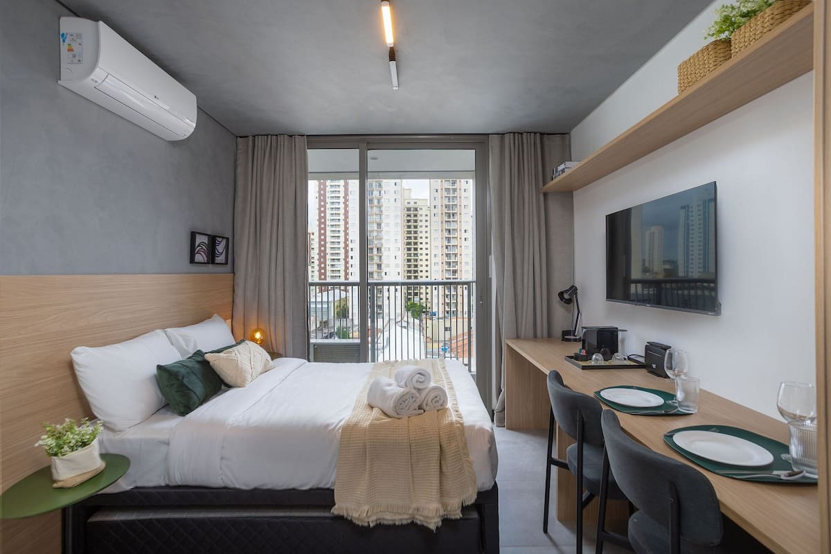 Apartamento urbano | 1 quarto, Wi-Fi de cortesia