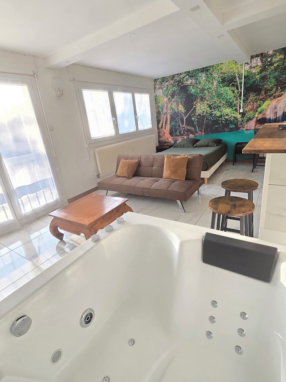 L'exotic Spa Balcony Wifi Parking - Belfort