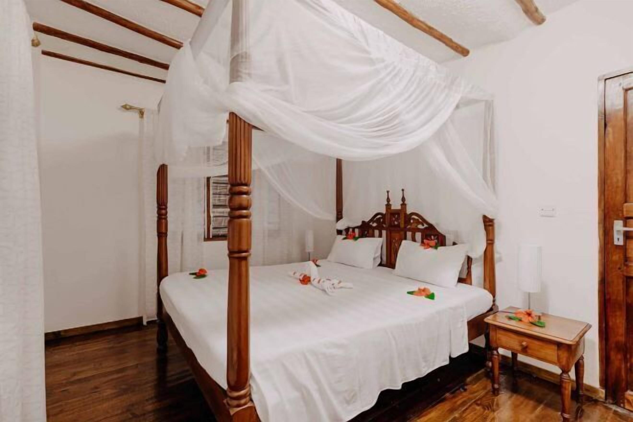 Roupa de cama fornecida 