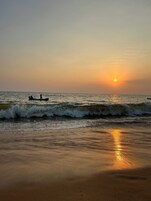 Na praia 