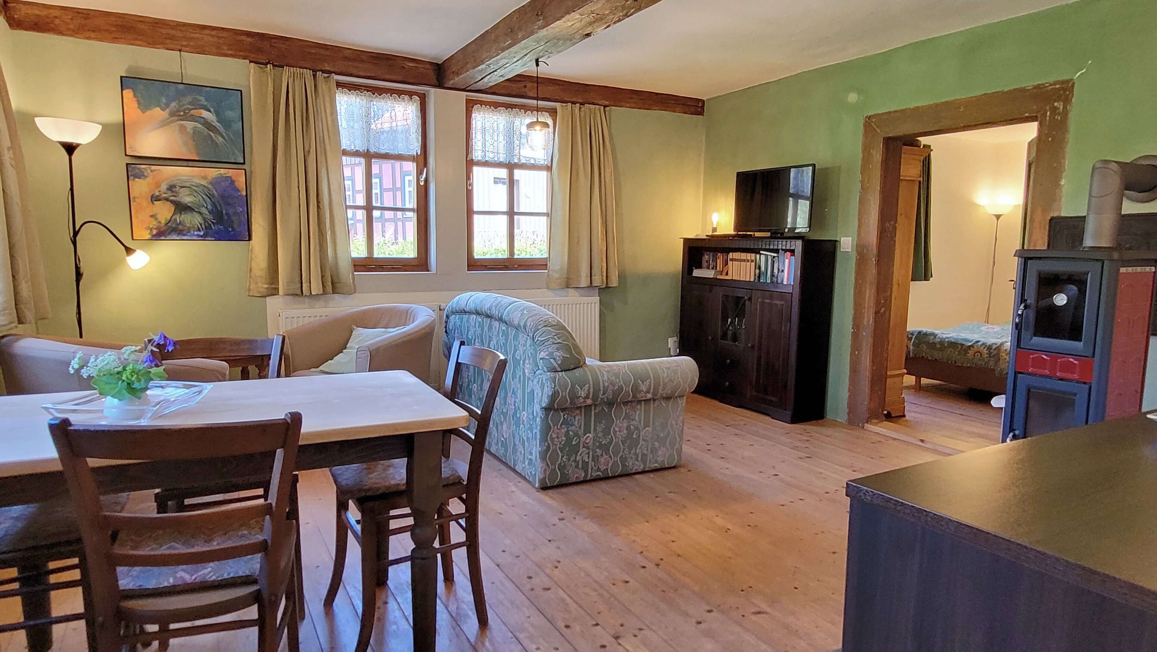 Quiet Vacation Apartment In Glücksbrunn Castle Park - Right Next To Altenstein Park - Bad Liebenstein