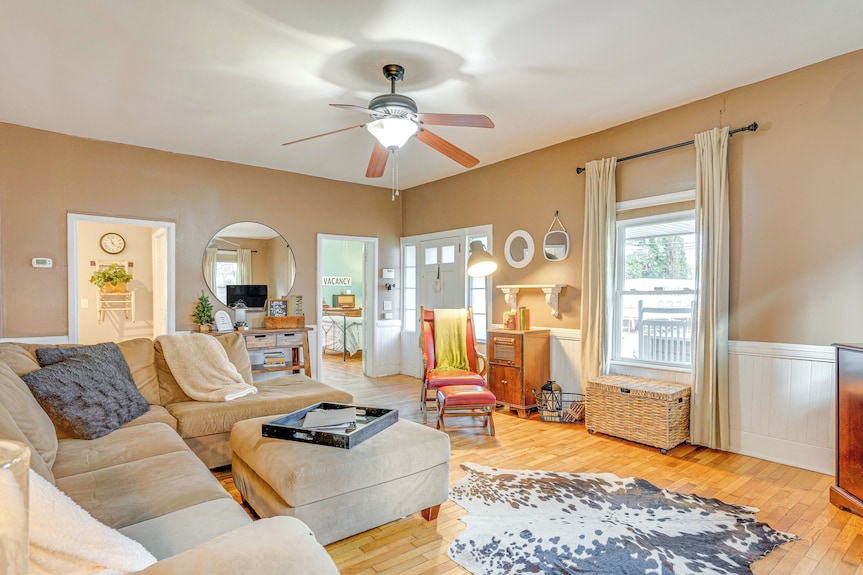 Near Murphy River Walk: Historic Downtown Home! - Murphy, NC