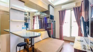 Apartamento Standard, 1 quarto (Apartment) | Sala de estar