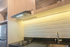 Estúdio Standard, 1 quarto (Apartment) | Cozinha privada | Um frigorífico