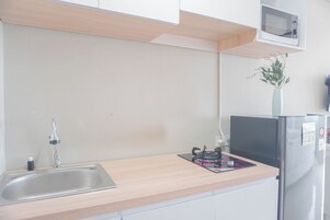 Estúdio Standard, 1 quarto (Apartment) | Cozinha privada | Um frigorífico
