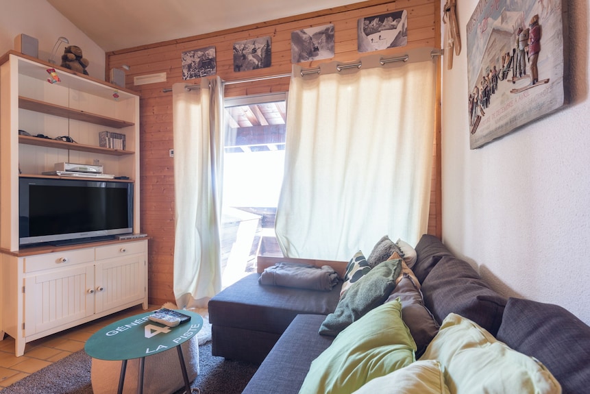 Apartamento De 6 Personas En Piau Engaly Acceso Directo A Las Pistas De Esquí Con Terraza Y Balcón - Aragnouet