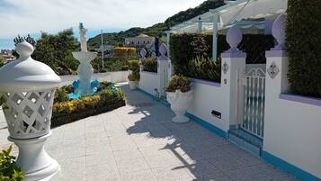 Apartamento, 1 quarto, fumadores, piscina privativa | Terrenos do alojamento