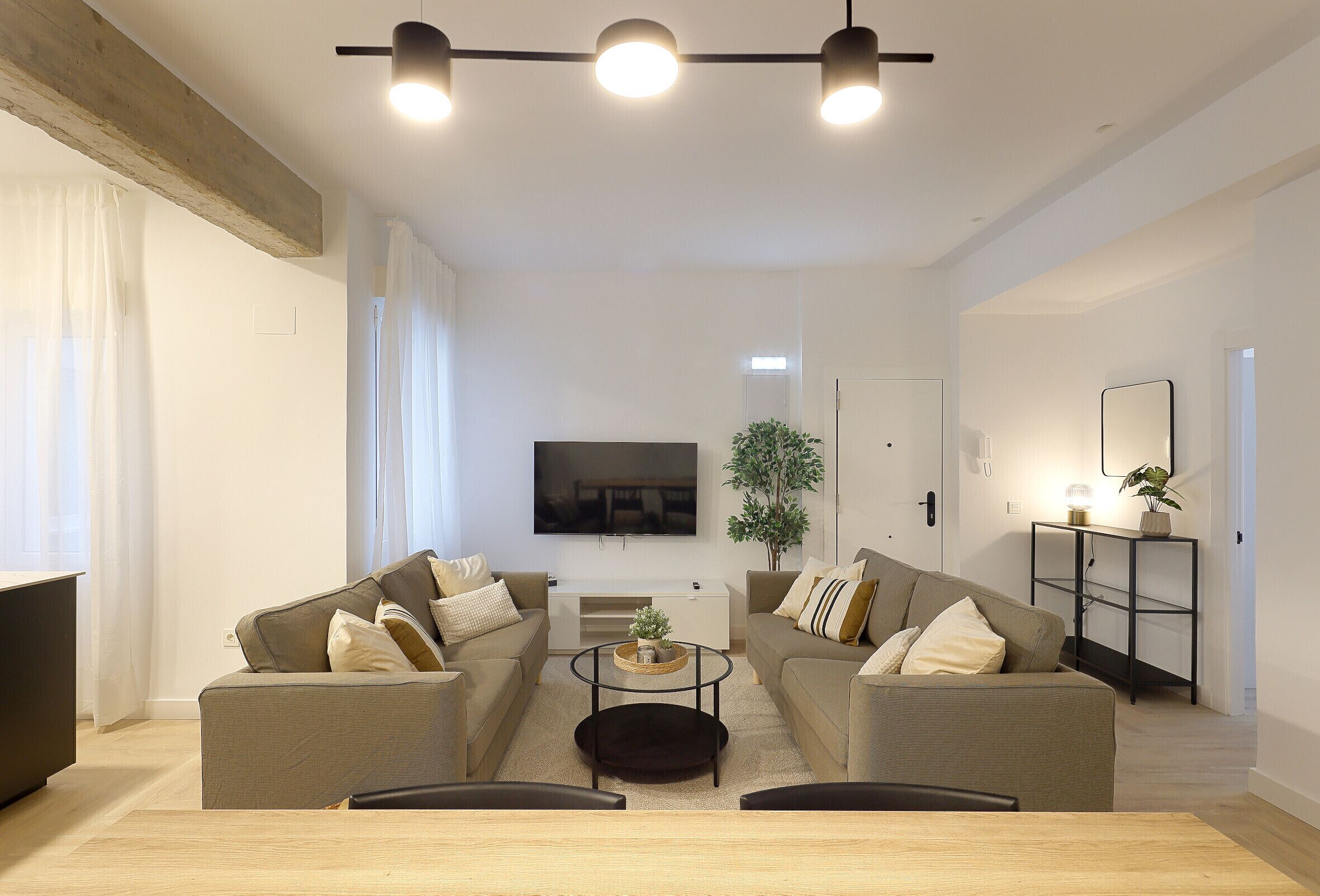 1a141  Alquiler Temporada Moderno Apartamento Cerc - Gijón