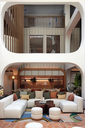 Sala de estar do lobby