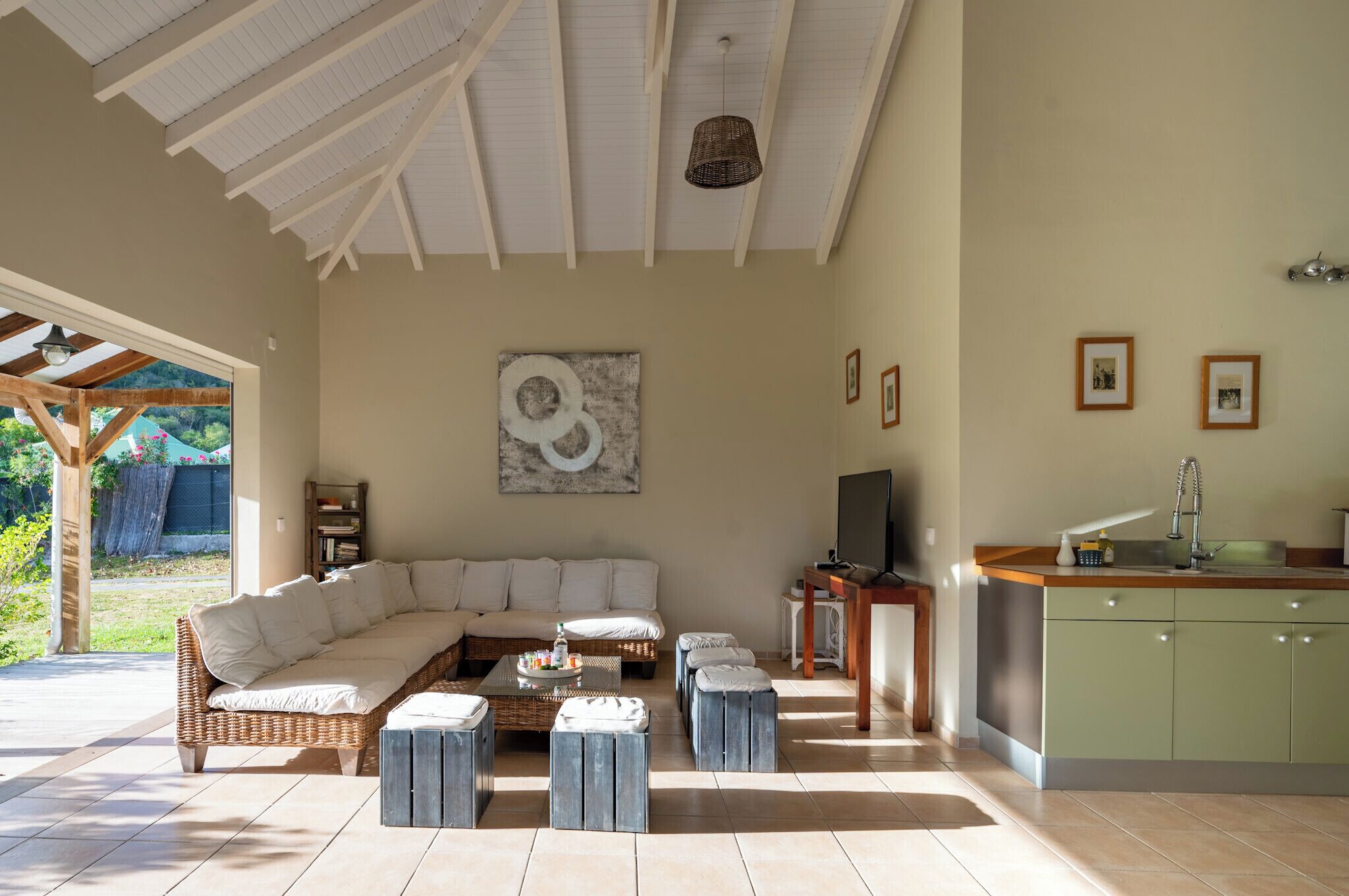 Villa Jacaranda With A Swimming Pool Overlooking The Sea And Spacious Rooms - Marie-Galante