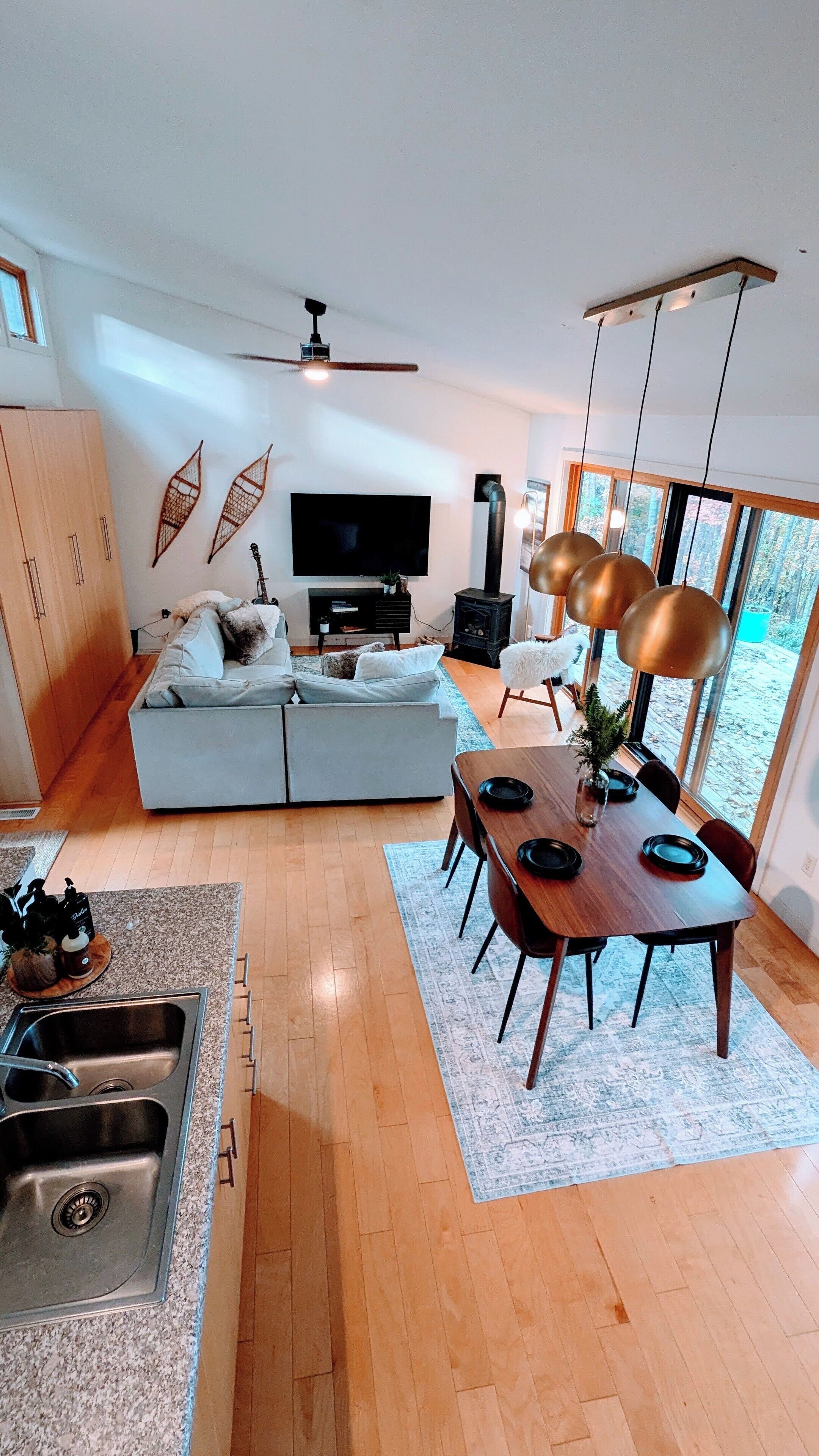 Modern \Ncabin-hottub -Lake Peaceful Escape! - Gull Lake, WI