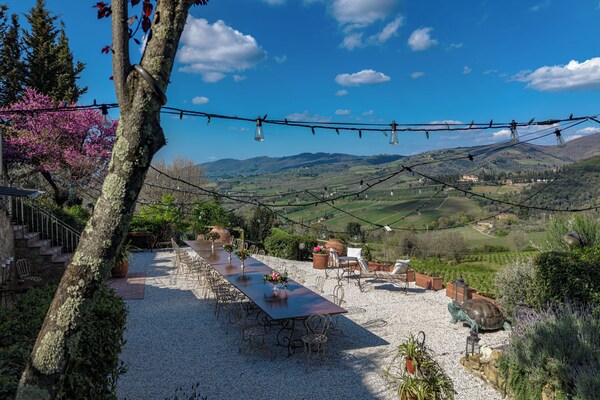 Villa Chianti With Exclusive Pool And Typical Barn - Radda in Chianti