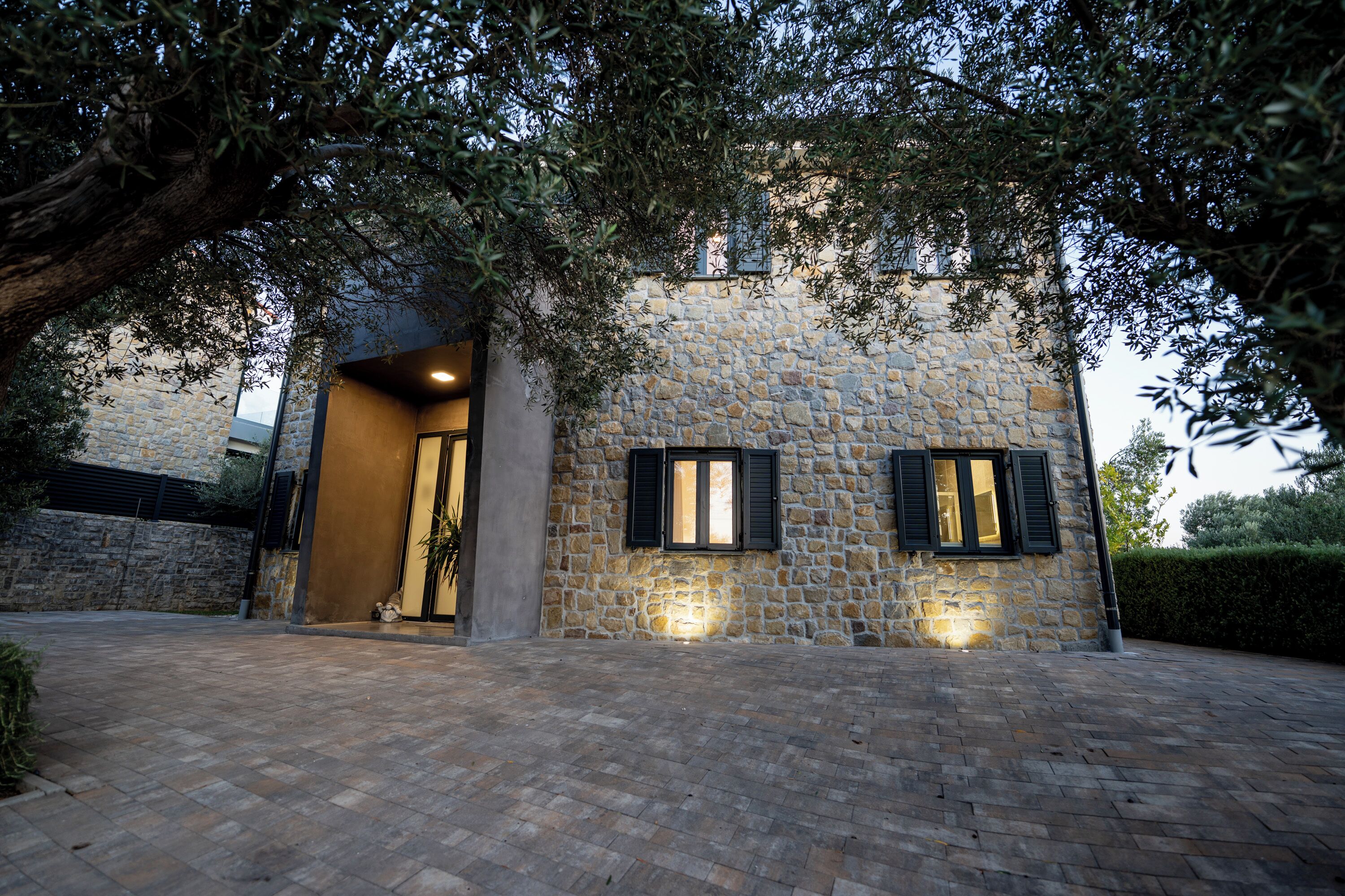 Fachada da propriedade