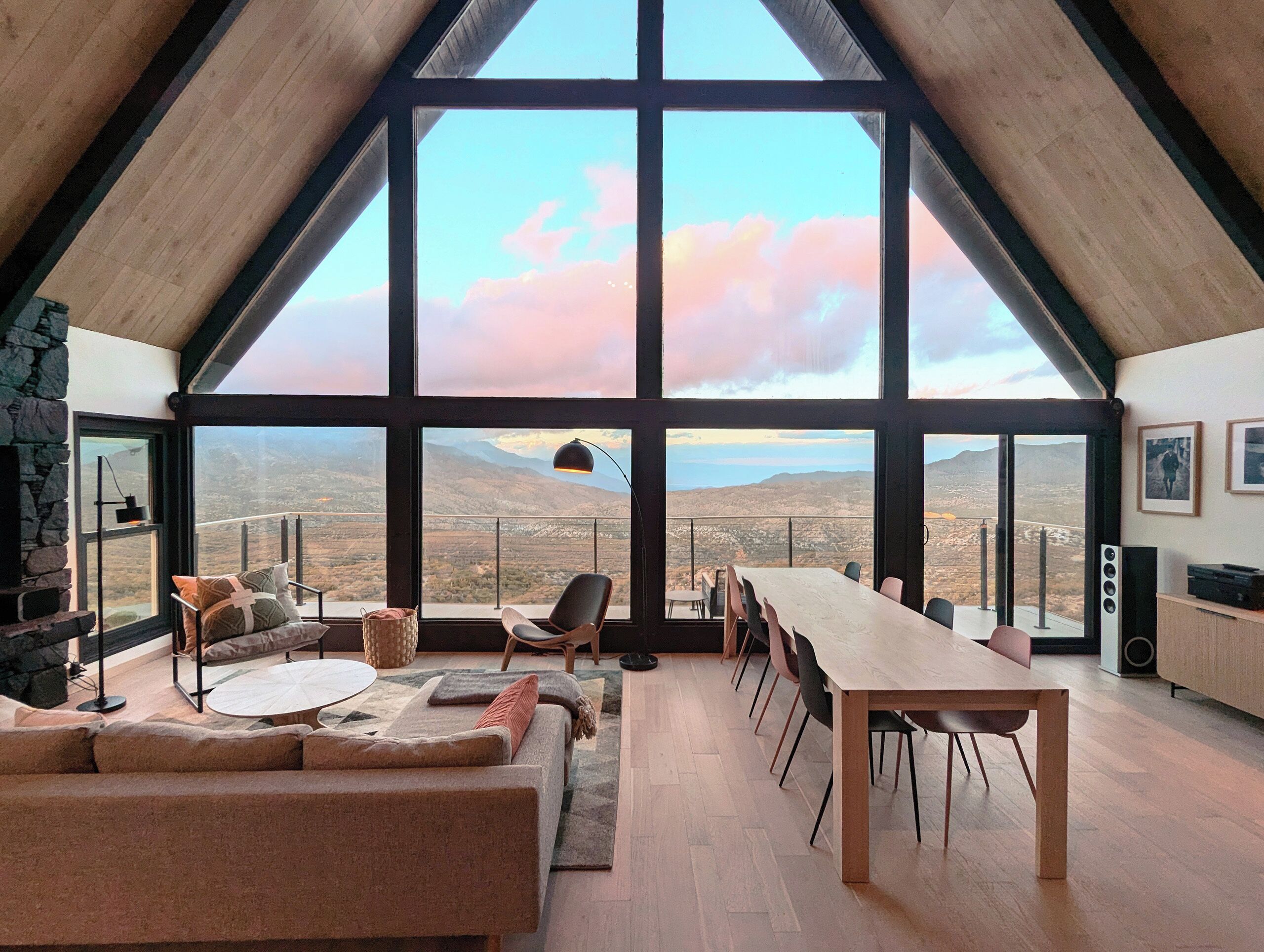 Breathtaking Designer A-frame In The High Desert - Joshua Tree National Park