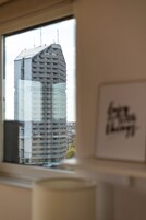 Apartamento Deluxe | Secretária, Wi-fi grátis, roupa de cama fornecida 