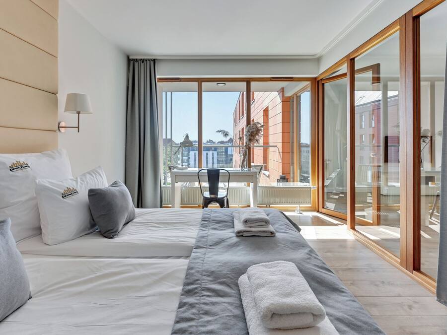 Apartamento grand | Roupas de cama antialérgicas, individualmente decorados