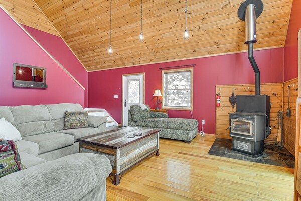Snowmobiling On-site: Secluded Vermont Getaway - Brighton State Park, Island Pond