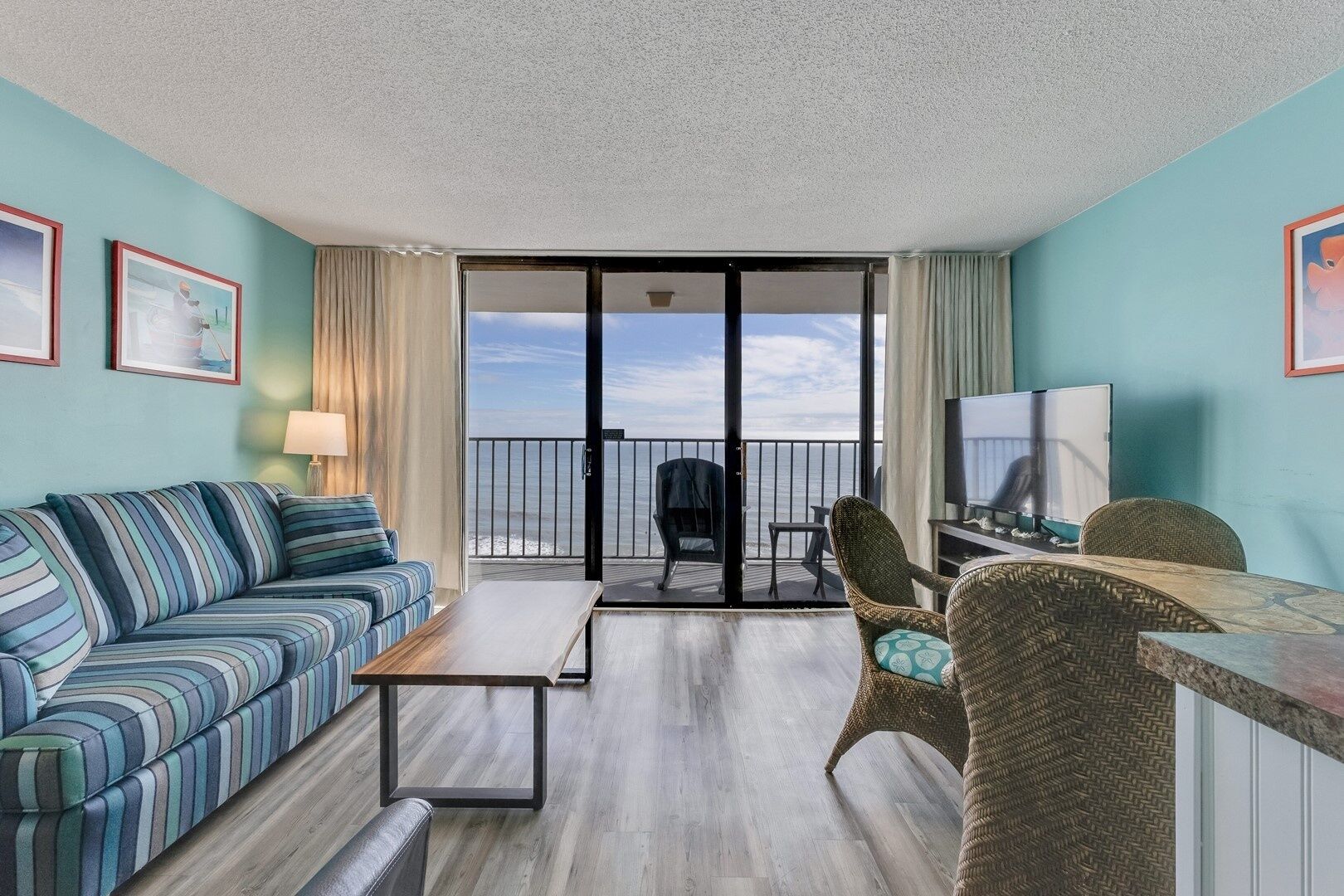 Apartamento em Condomínio Fechado, 1 quarto | Sala de estar