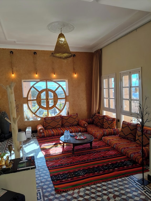 Villa Calm, Panoramic View Of The Lake And Mountains, Ouarzazate Center - 와르자자트