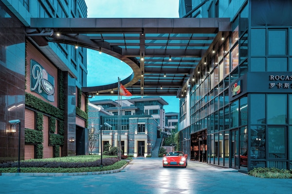 Entrada do alojamento