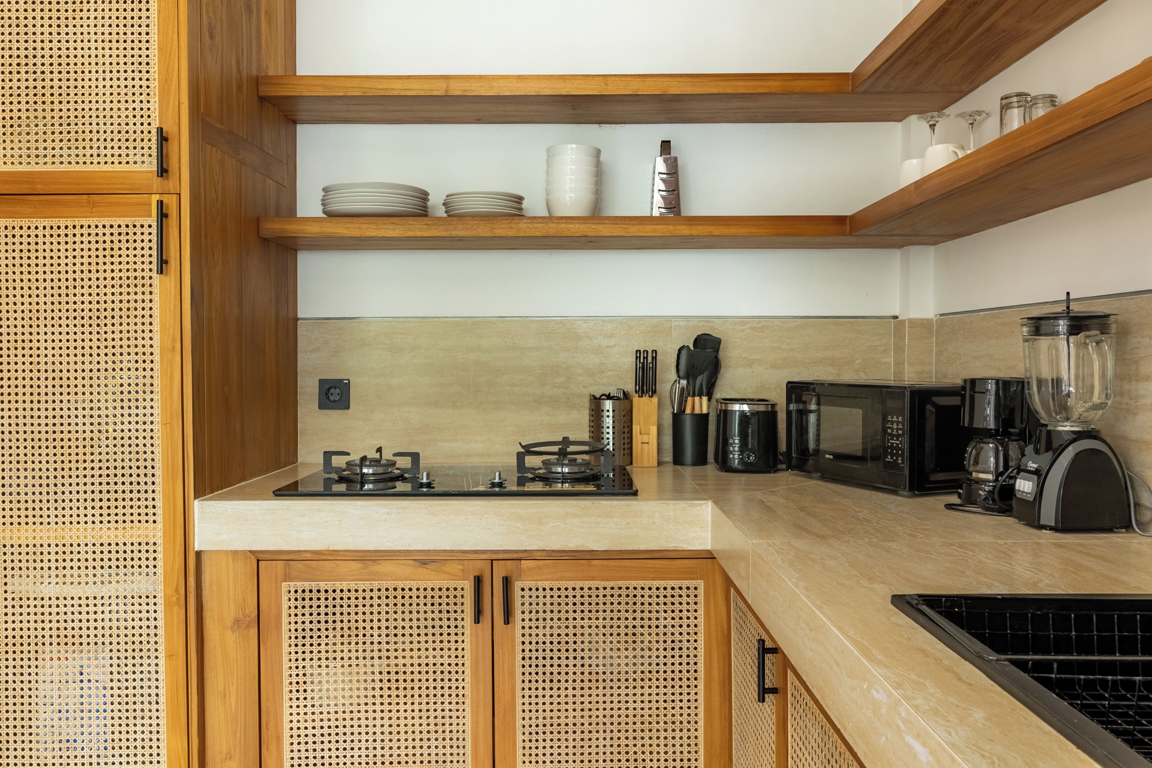 Villa | Cozinha privada | Uma torradeira, liquidificador 