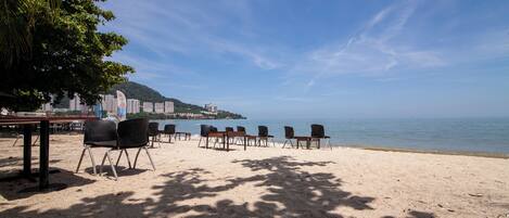 Vista para a praia ou o mar