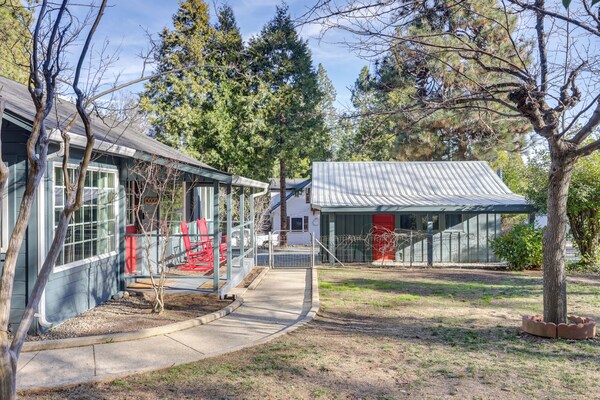 Fire Pit + Grill: Serene Retreat In Hathaway Pines - California